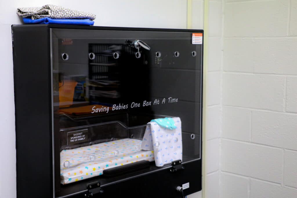Safe place for newborns provided as Safe Haven Baby Box is unveiled in ...
