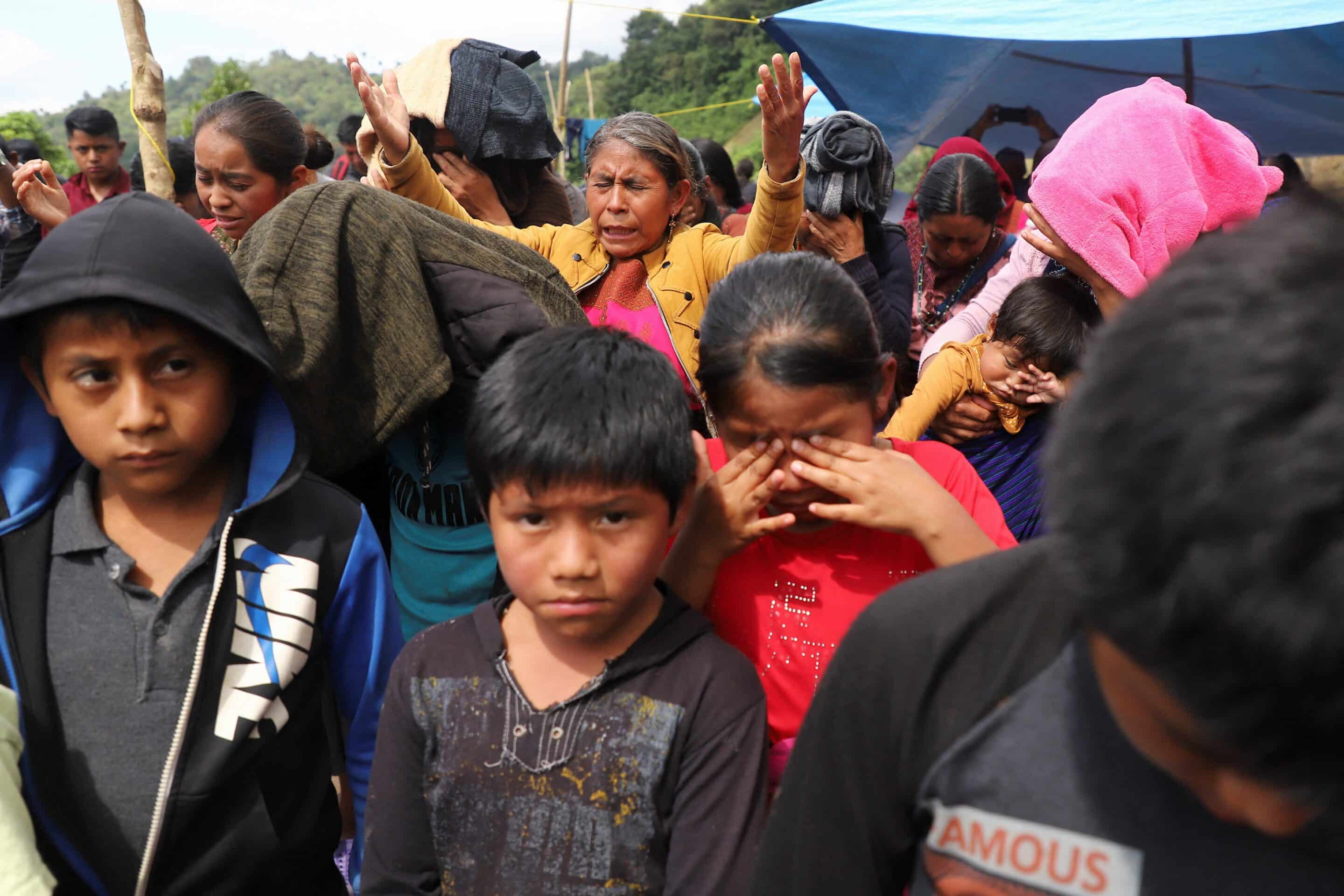 Church decries inaction as cartel violence forces hundreds to flee ...