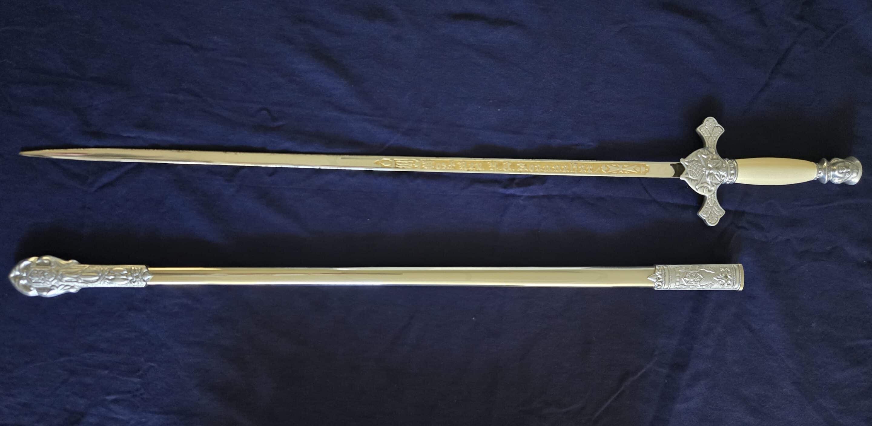 The sword of Bishop Soenneker | The Western Kentucky Catholic